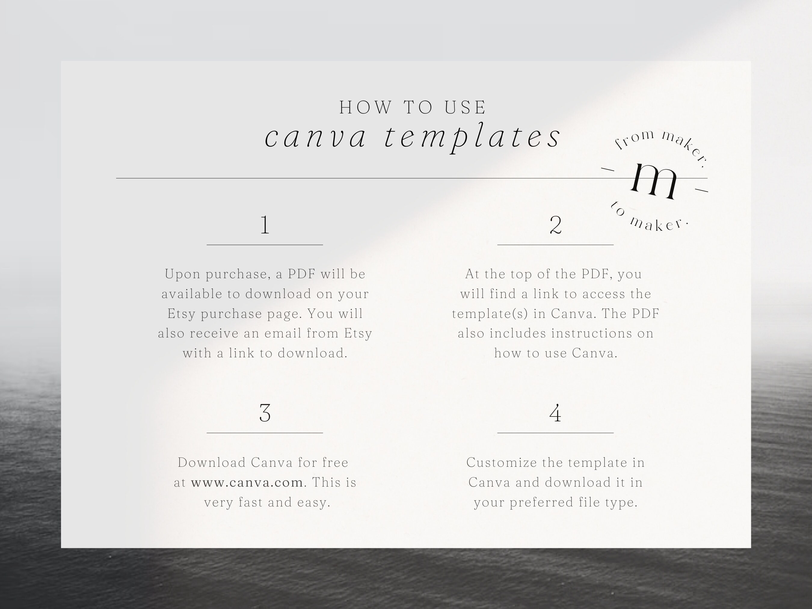 General Service Contract Template: Minimalist Business Agreement (canva ...