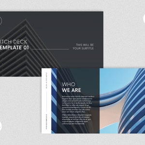 Minimal Slide Deck Template | Canva & Indesign | Sales Presentation ...