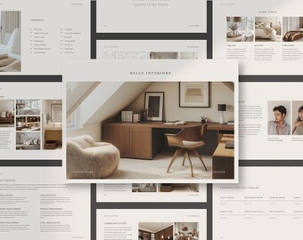 Interior Design Fee Proposal Template - Etsy
