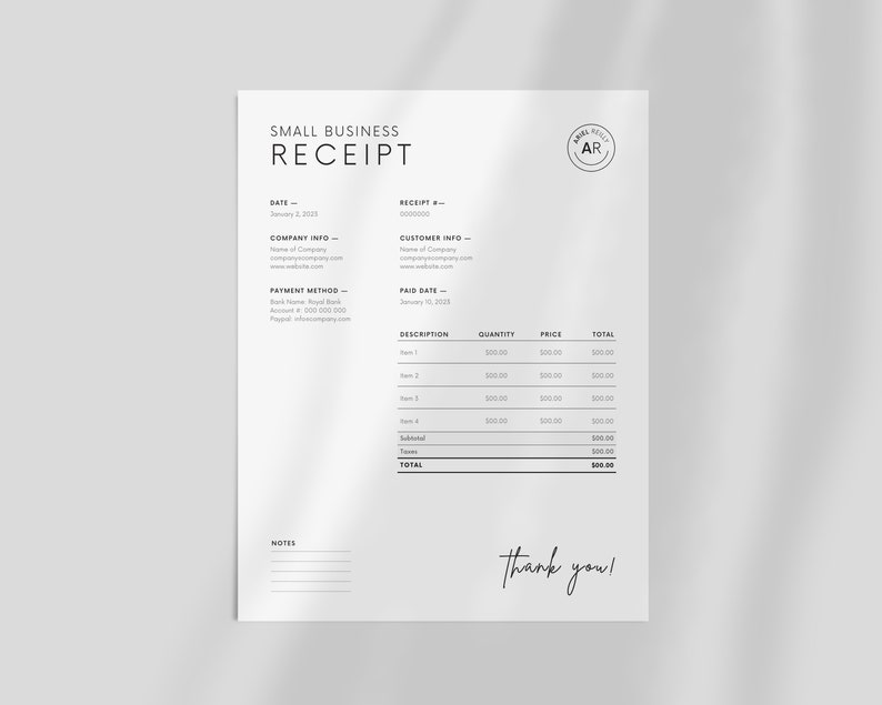 Small Business Template Forms Bundle: Proposal, Price List, Contract ...