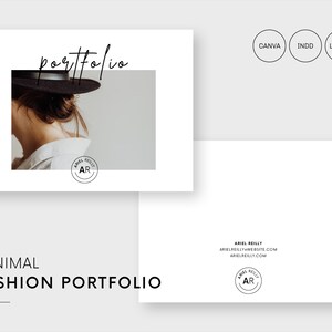 Minimalist Portfolio Template: Boho Lookbook, Product Catalog (canva ...