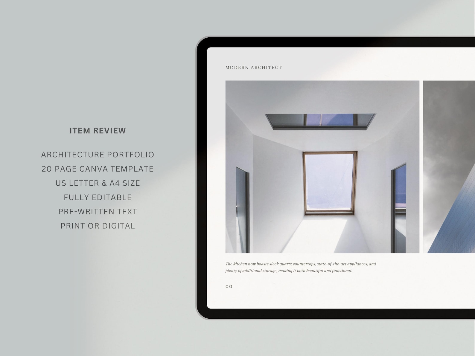 Portfolio Template | Canva Template | Creative Portfolio | Architecture ...