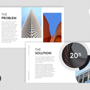 Minimal Slide Deck Template | Canva & Indesign | Sales Presentation ...