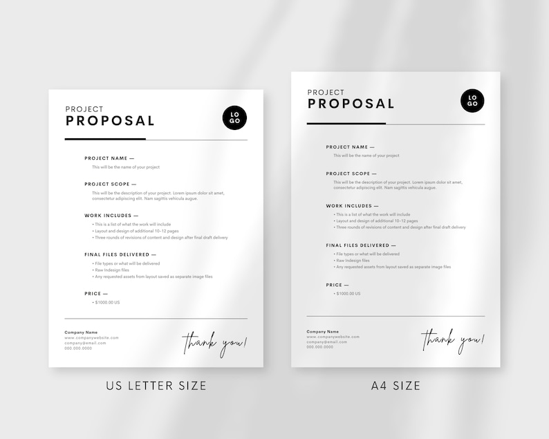 Project Proposal Template Canva: Client Onboarding (digital Download ...