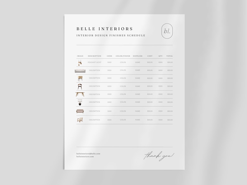 Interior Design Forms Bundle: Client Questionnaire, Proposal, Contract ...