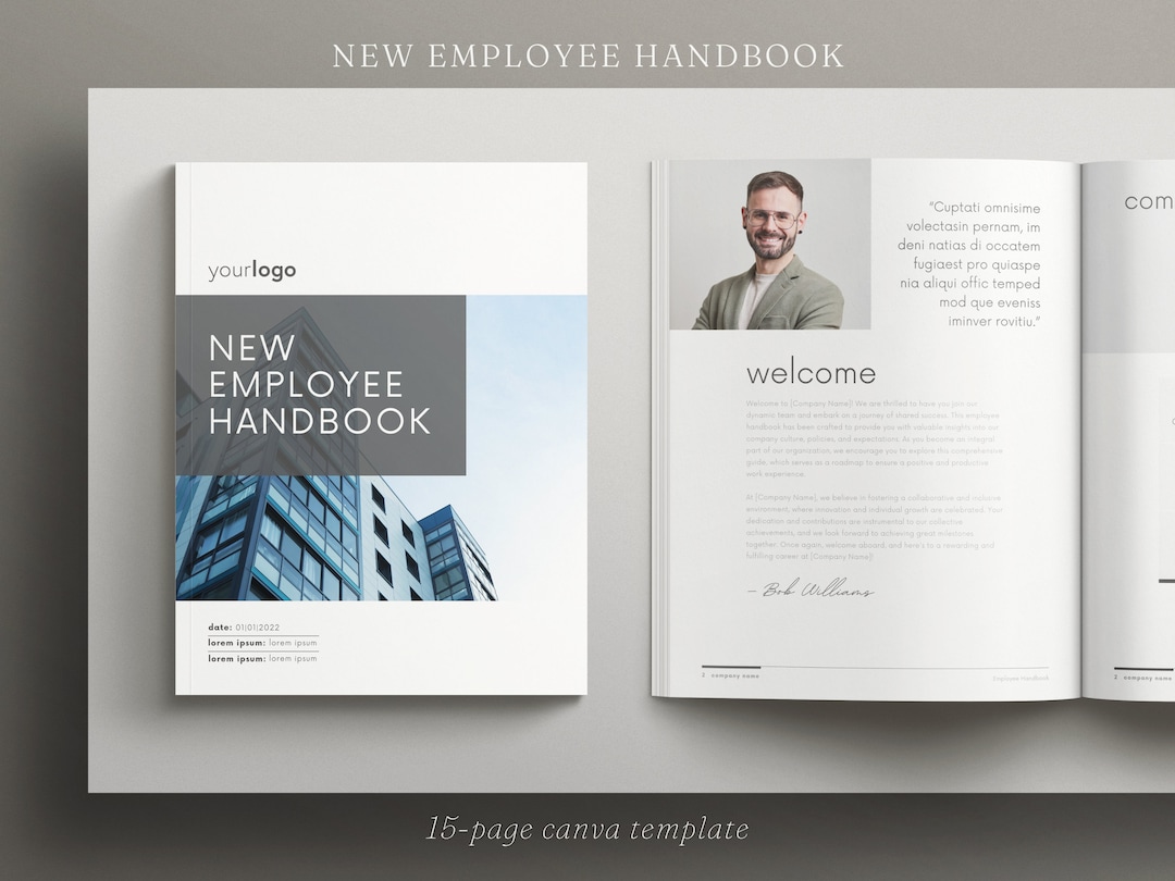Employee Welcome Package Template | New Employee Onboarding Handbook | Small Business Resource ...