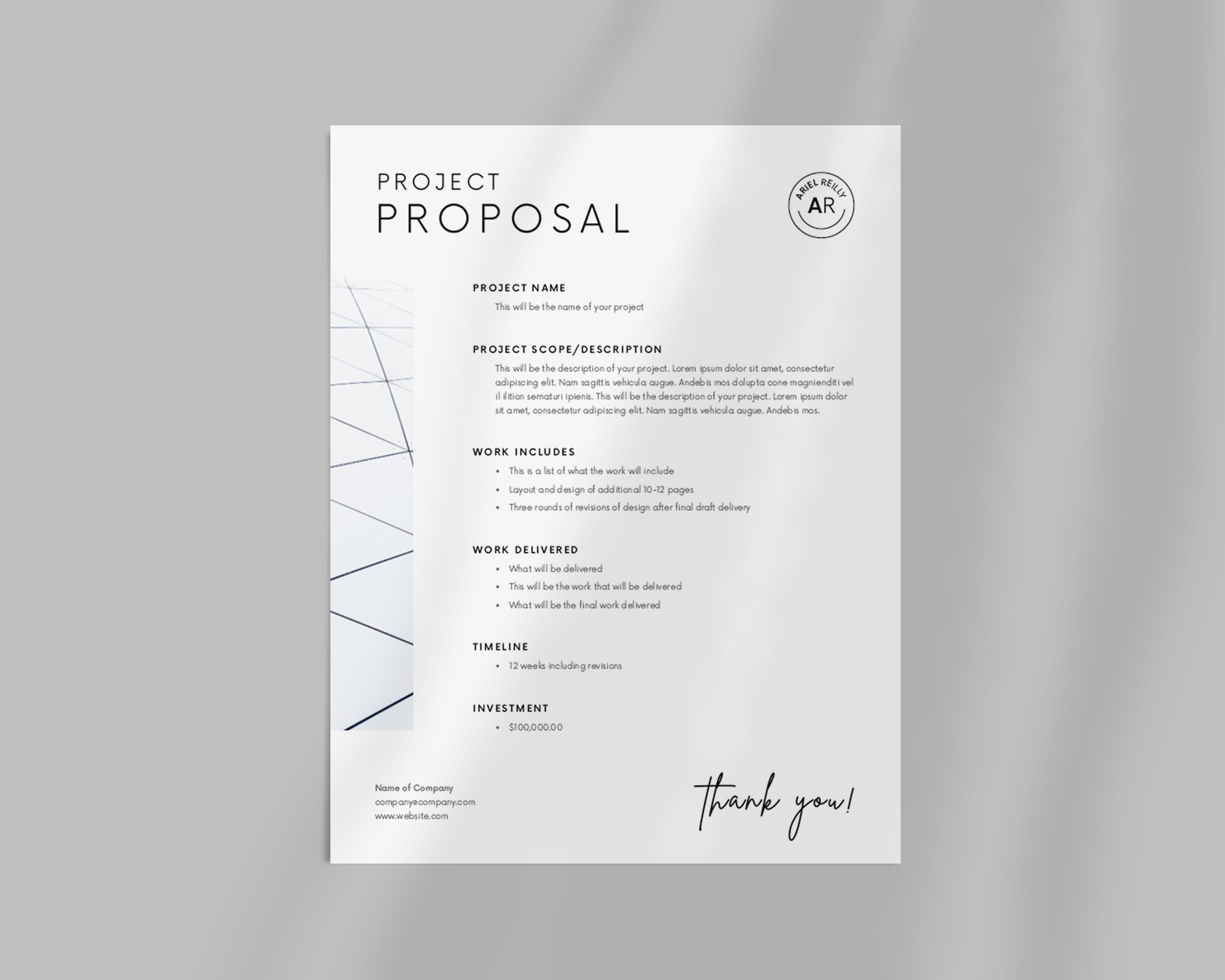 Client Proposal Template