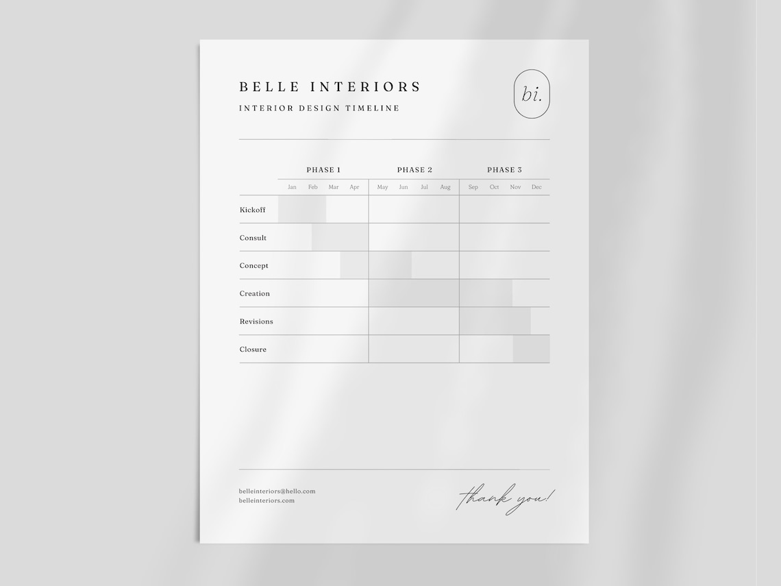 Interior Design Forms Bundle Canva Interior Designer Templates Design ...