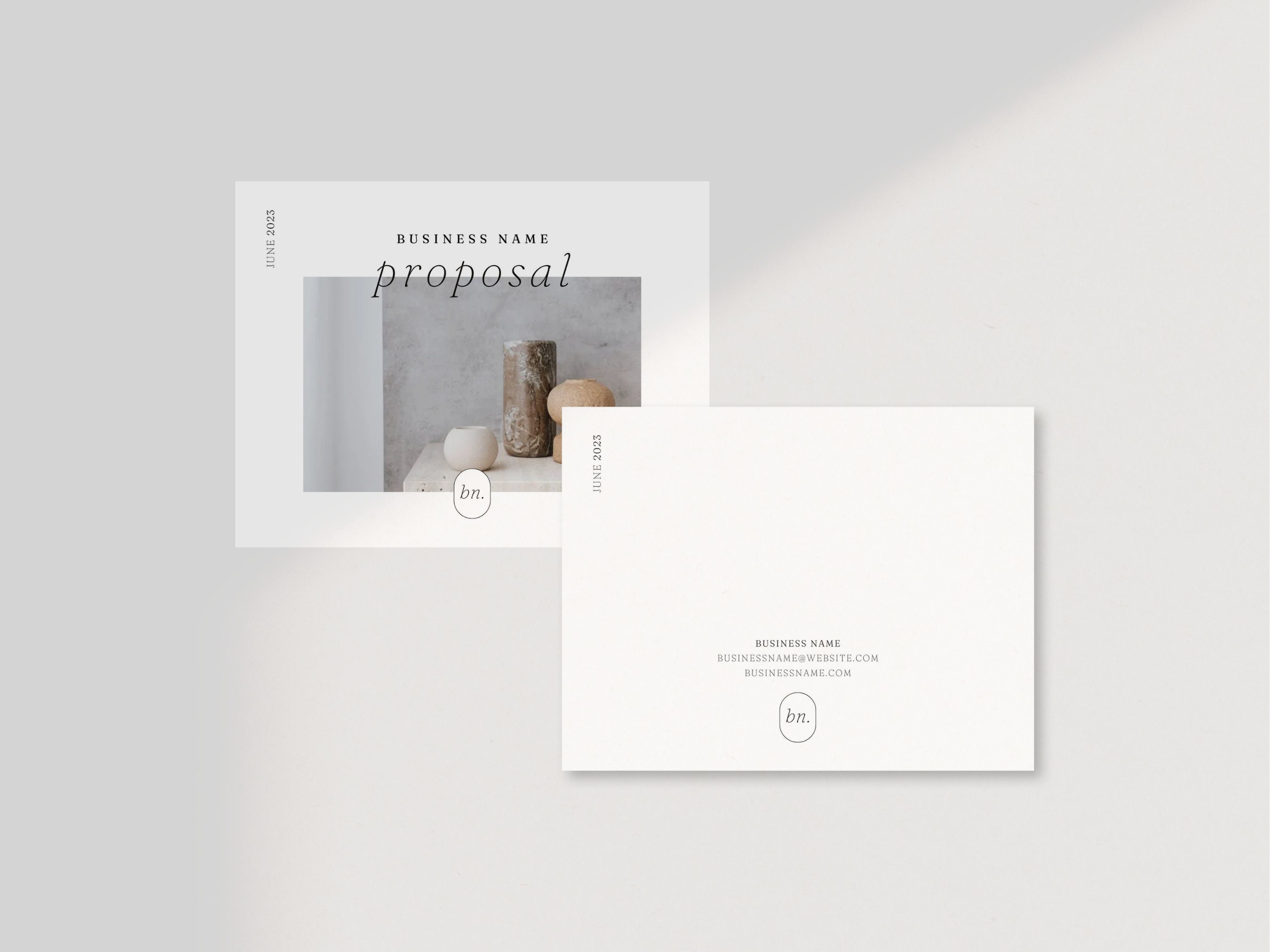 Minimal Client Proposal Template | Business Proposal Canva | Creative ...