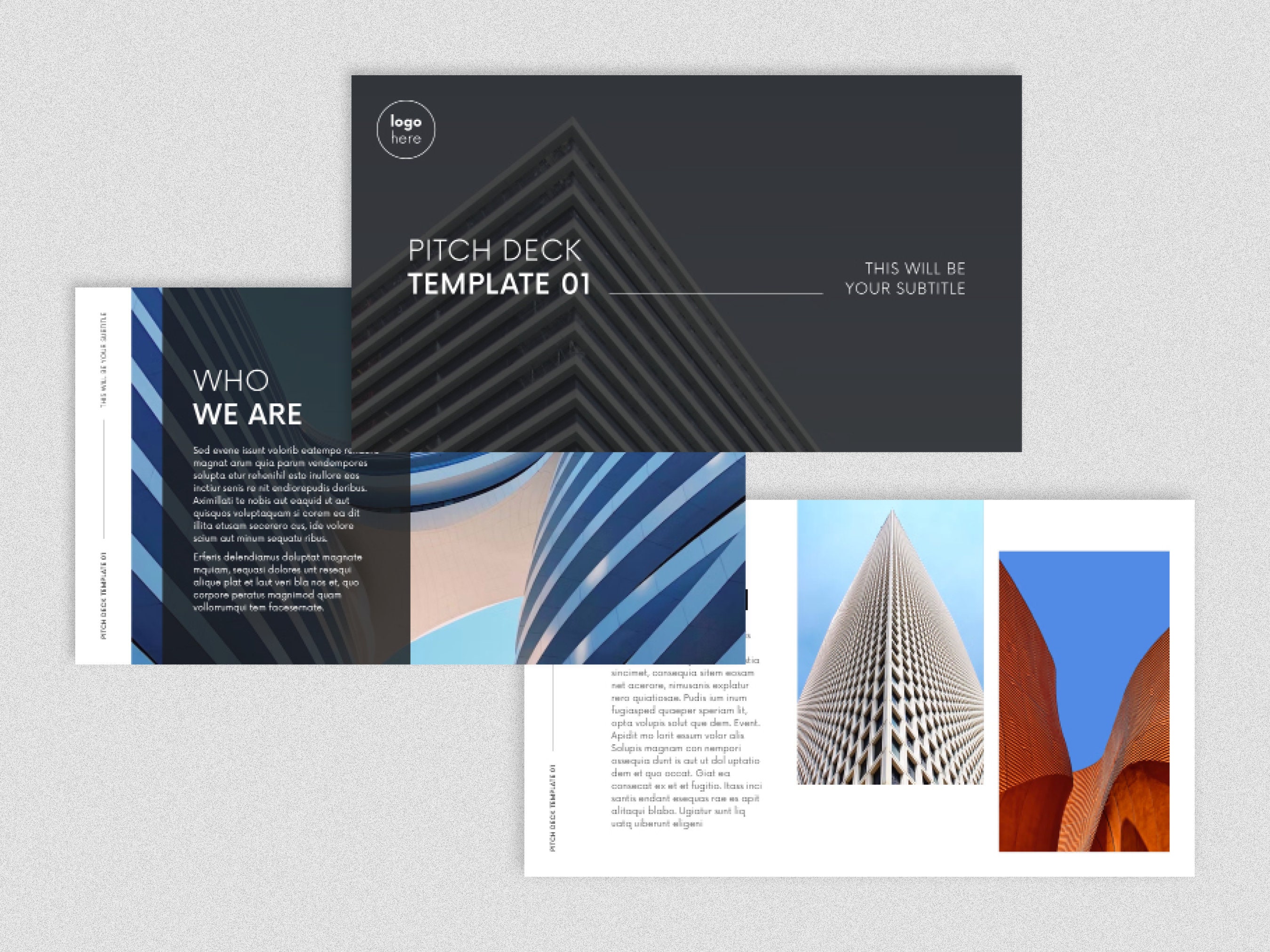 Minimal Slide Deck Template Canva & Indesign Sales Presentation Slides ...