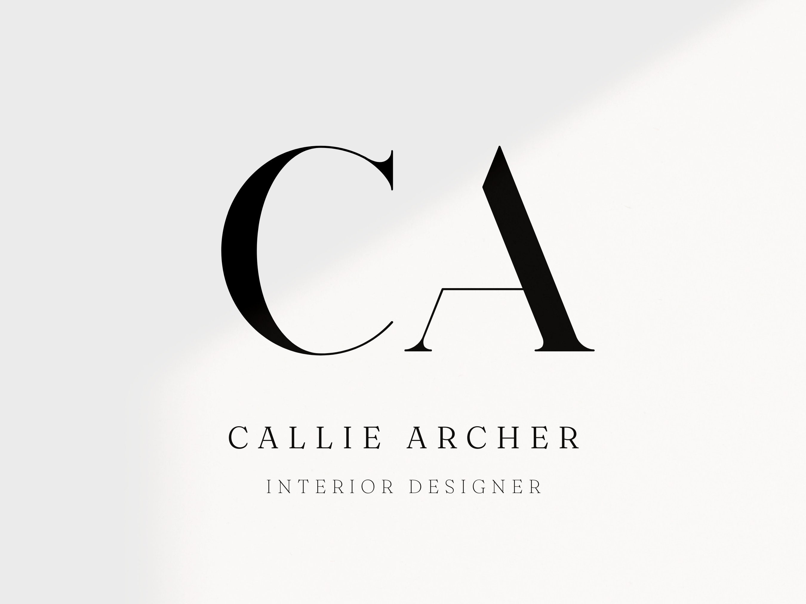 Premade Initials Logo Design: Custom Logo Template (digital Download ...