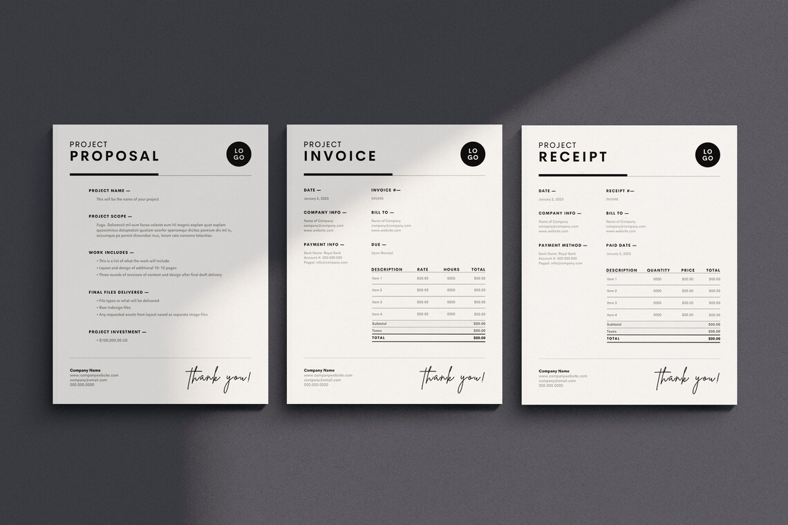 Small Business Forms Bundle Onboarding Templates Documents Set Project ...
