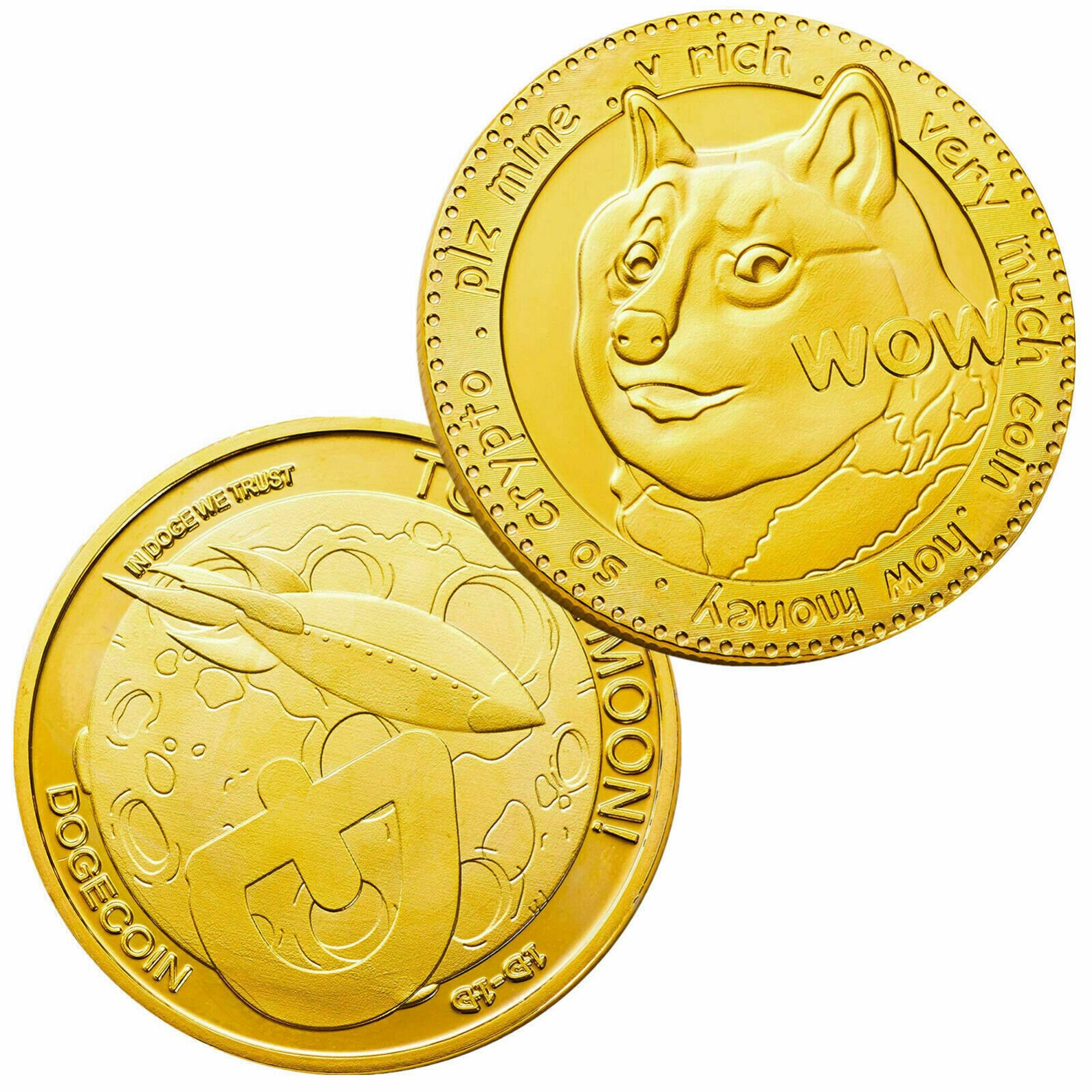 Dogecoin - Doge Coin - Doge - Crypto - Cryptocurrency - Physical ...