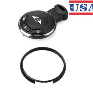 Metal Smart Key Fob Ring for MINI Cooper R55 R56 R57 R58 R59 R60 R61 07 ...