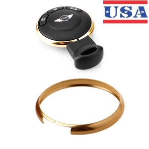 Metal Smart Key Fob Ring for MINI Cooper R55 R56 R57 R58 R59 R60 R61 07 ...