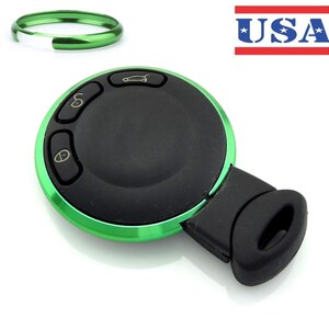 Metal Smart Key Fob Ring for MINI Cooper R55 R56 R57 R58 R59 R60 R61 07 ...