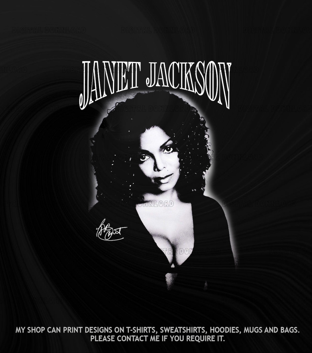 Janet Jackson Png, Janet Jackson Shirt Design, Janet Jackson Together ...