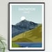 DIGITAL DOWNLOAD - Mount Snowdon Printable Art, Wales Landscape ...