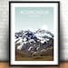 Aconcagua Art Print, South America's Highest Peak Landscape, Andes ...
