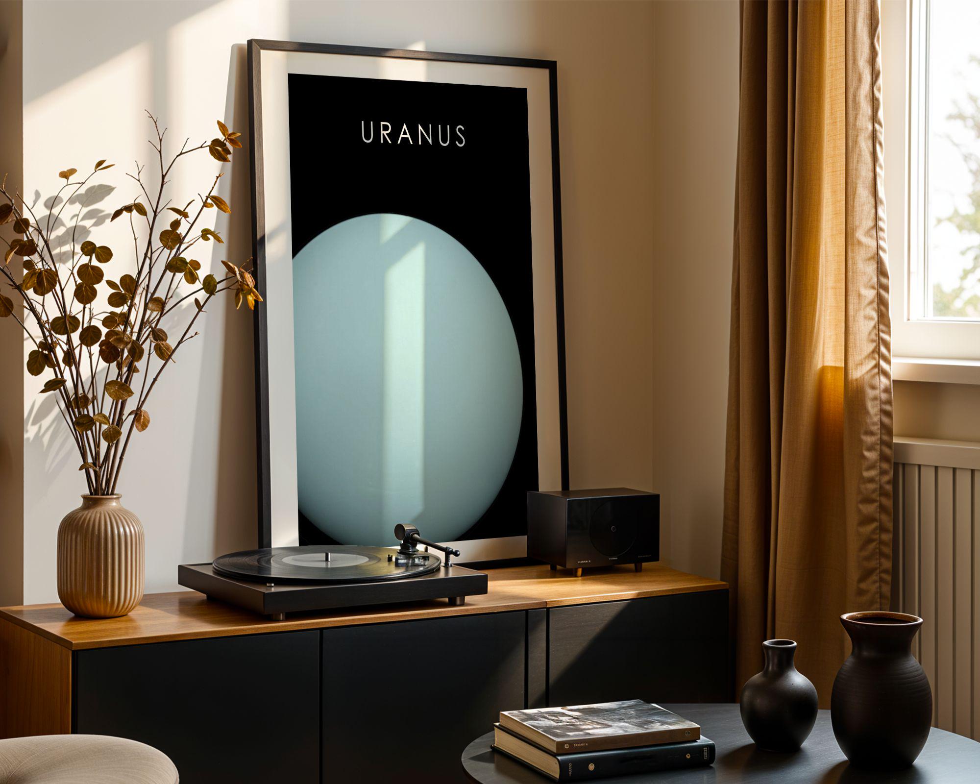 Solar System Art Prints - Full Set of 8 Planets, Space Themed Home ...