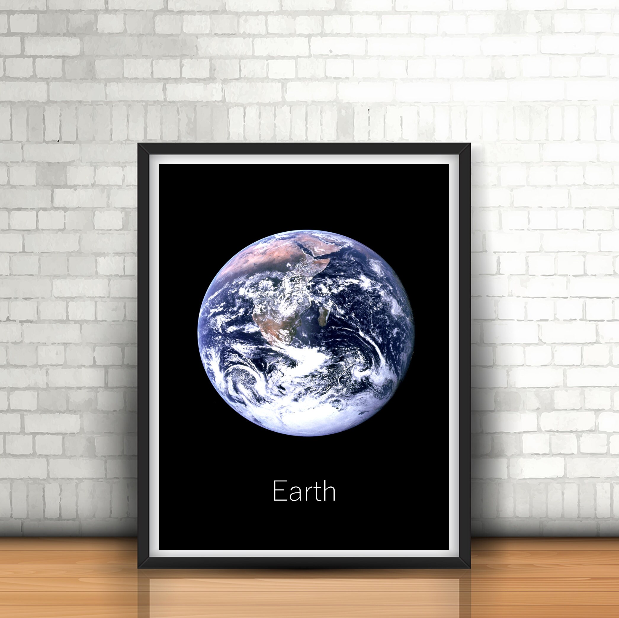Solar System Art Prints Full Set of 8 Planets Space Themed - Etsy