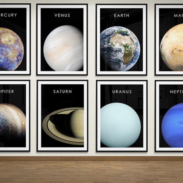 Solar System Art - Etsy