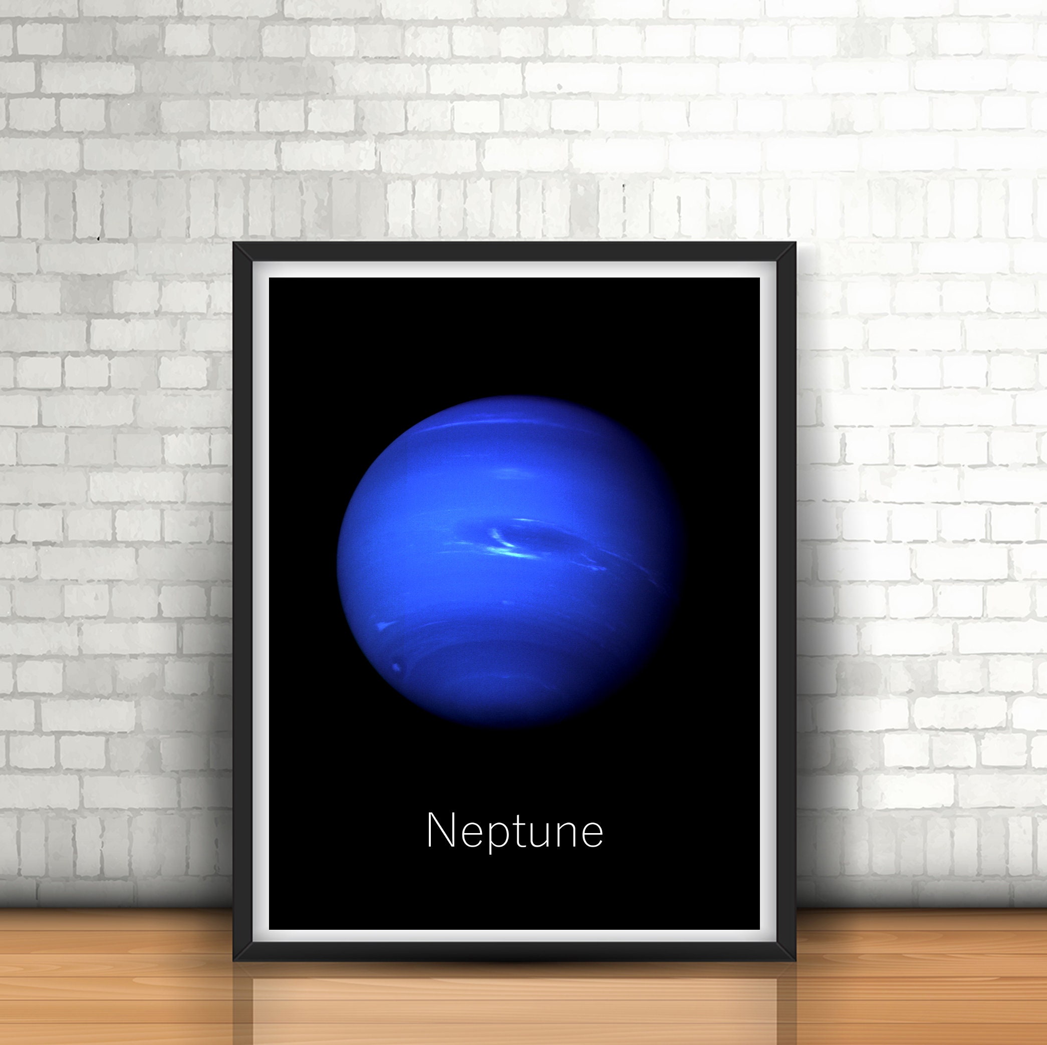 Solar System Art Prints Full Set of 8 Planets Space Themed - Etsy