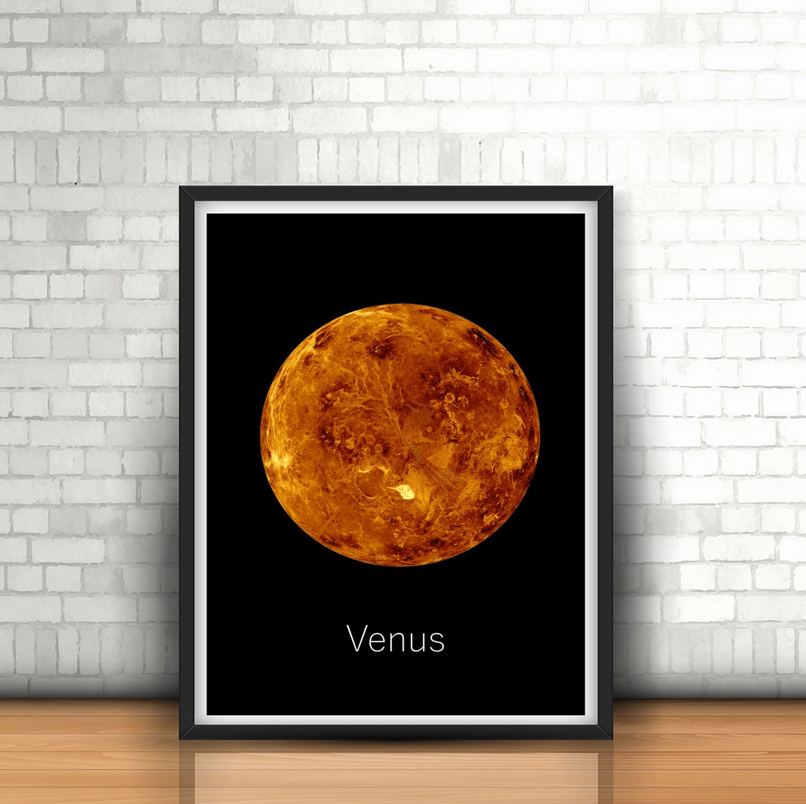 Solar System Art Prints Full Set of 8 Planets Space Themed - Etsy