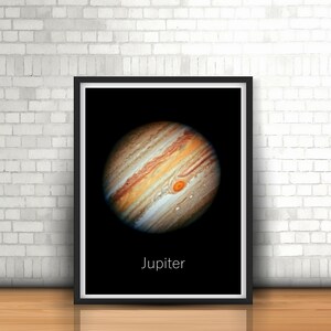 Solar System Art Prints Full Set of 8 Planets Space Themed - Etsy