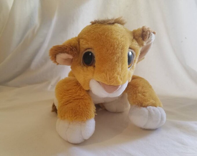 The Lion King Simba Authentic Floppy Plush Baby Simba Cub - Etsy