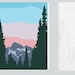 Printable Paint by Number Mountain Landscape Kit for Adult Beginners ...