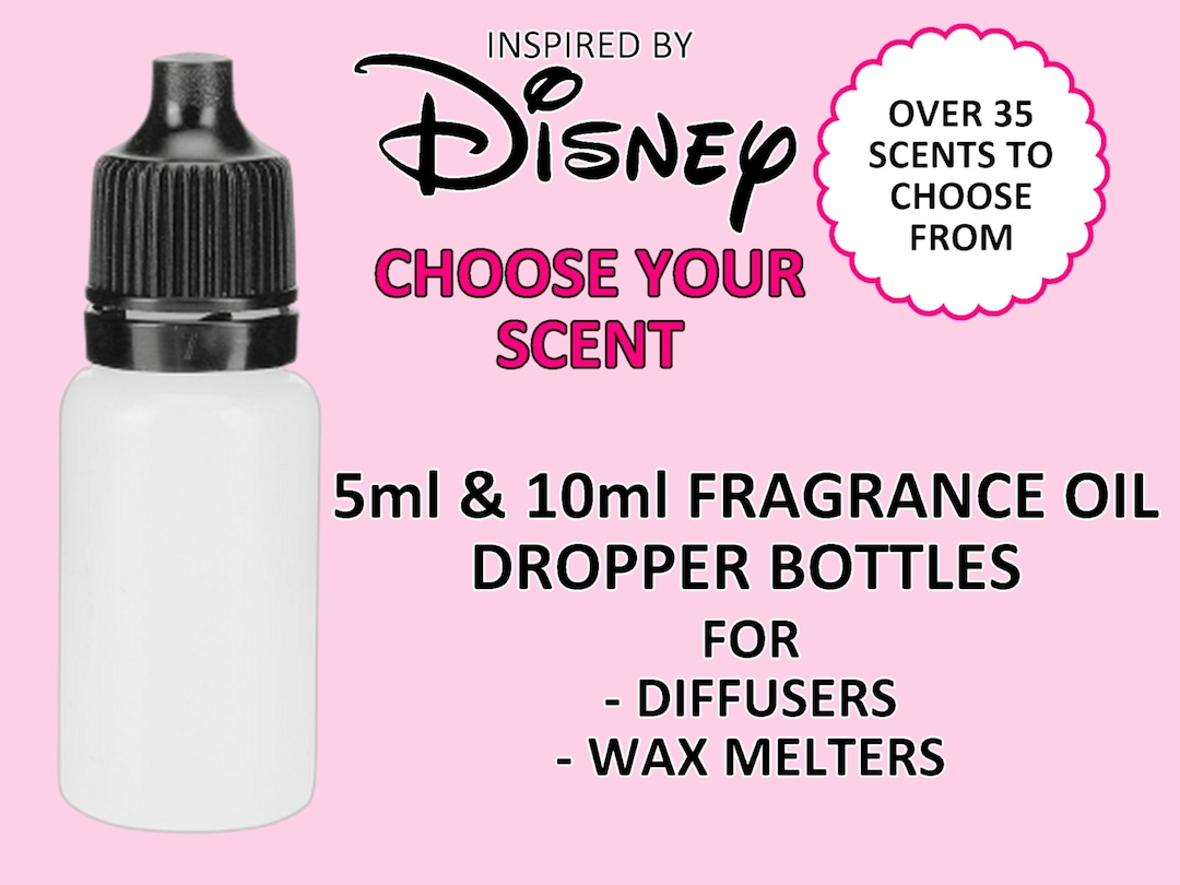 5ml 10ml DISNEY Fragrance Oil Dropper Bottle Inspired Incense Smell ...
