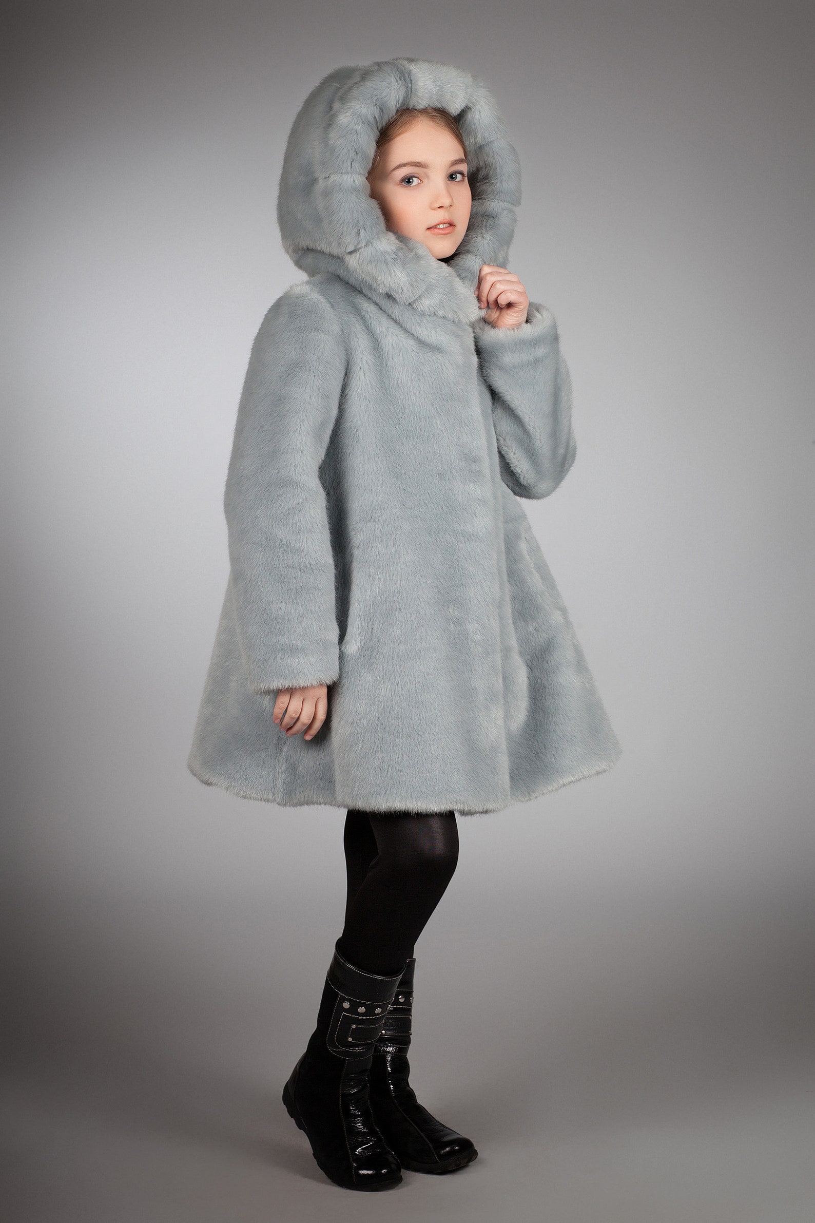 Kids coat. Fur kids coat. Winter kids coat. Gift for children. | Etsy