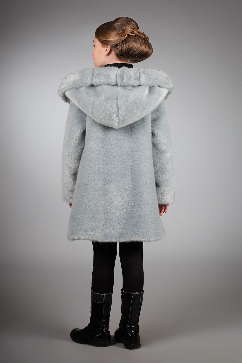 Kids coat. Fur kids coat. Winter kids coat. Gift for children. | Etsy