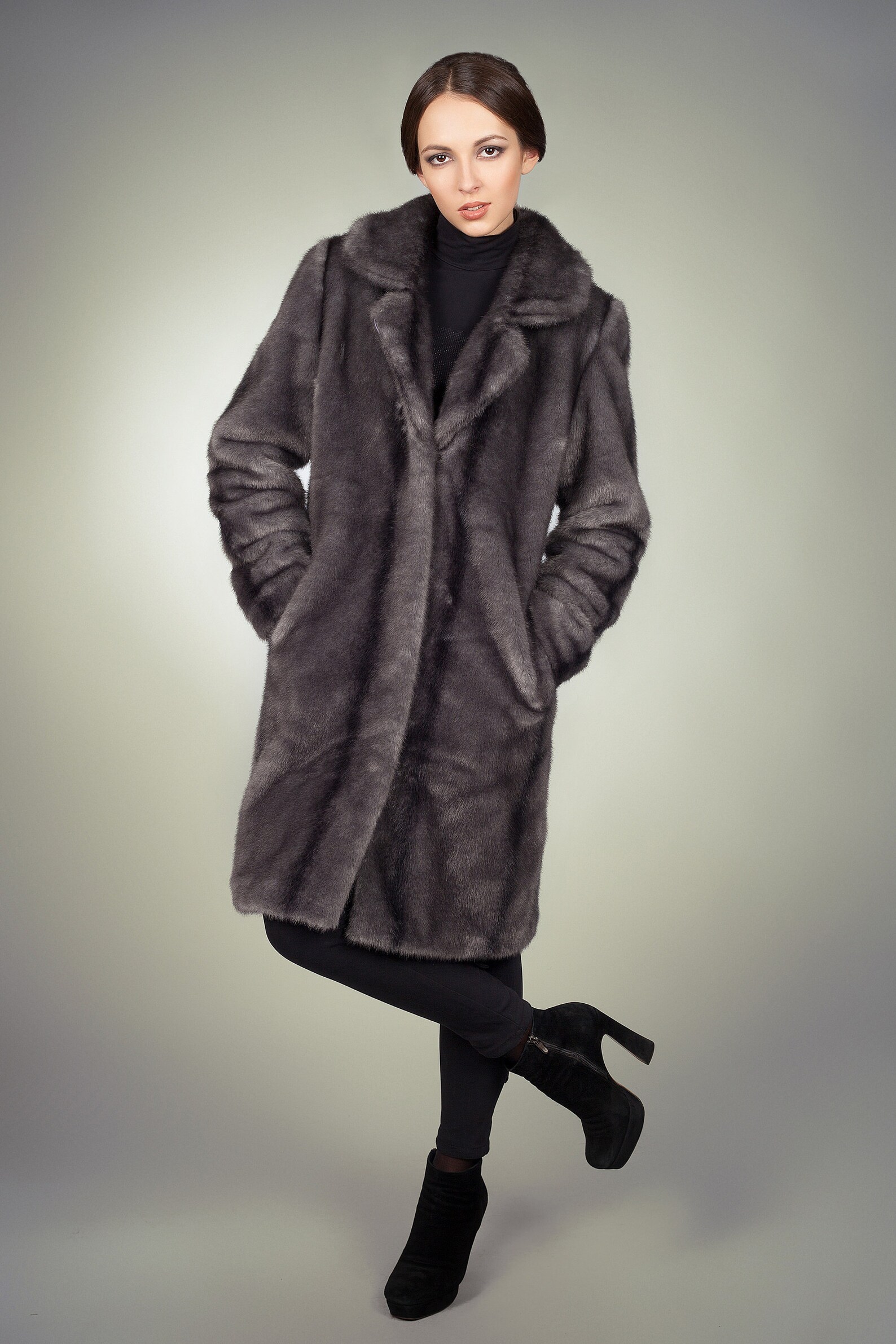 Women Coat. Fur Coat. Winter Coat. Gift for Her. Fake Fur Coat. Faux ...