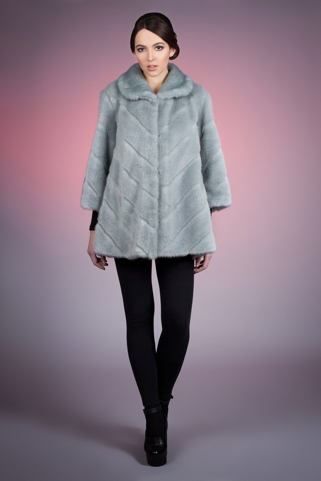 Women Jacket. Fur Jacket. Winter Jackets. Gift for Her. Fake Fur Jacket ...