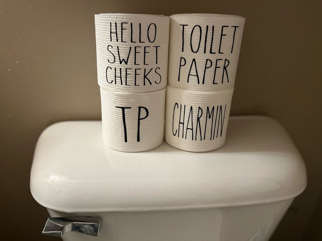 Rae Dunn Inspired Toilet Paper!! Perfect to Add to Your Collection ...