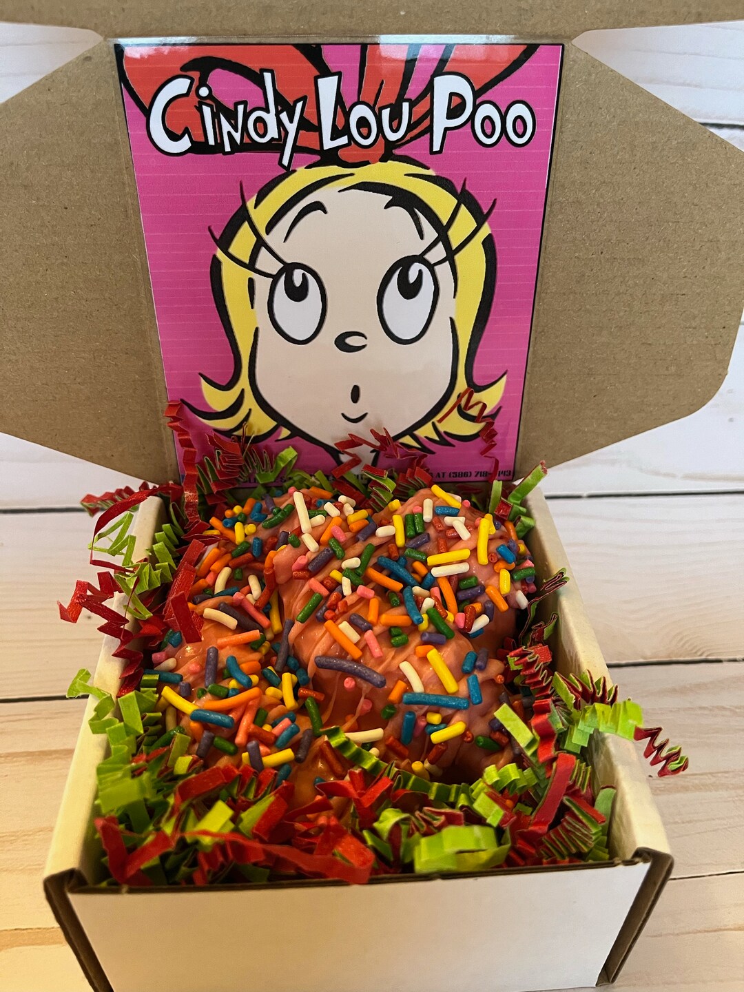 Solid Pink Chocolate Grinch Poop, Cindy Lou Poo!! Hilarious Gag Gift ...
