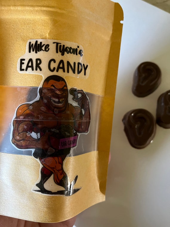 Solid Milk Chocolate Mike Tyson Ear Candy Delicious - Etsy