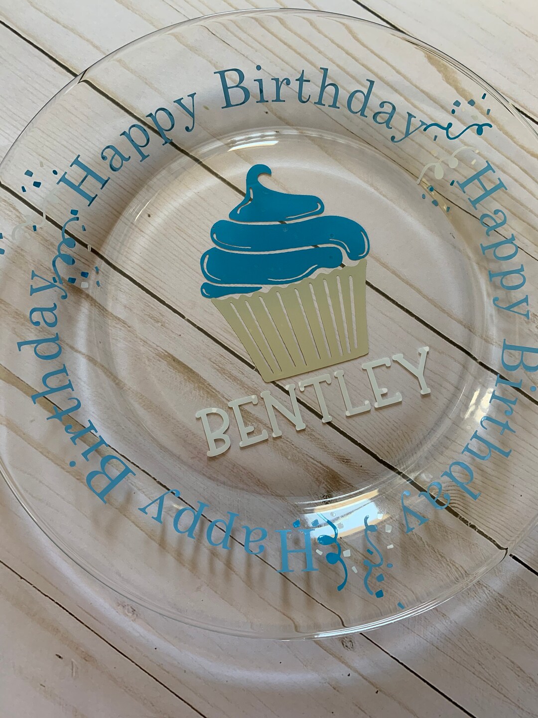 Glass Birthday Plates!! Personalized!! Perfect for Any Age!! Great Gift ...