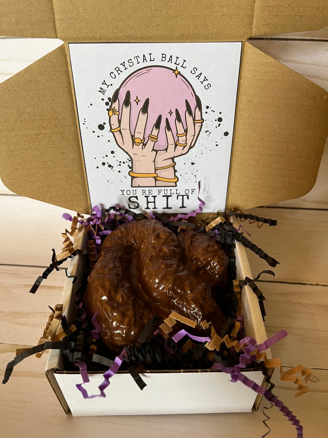 My Crystal Ball Says Your Full of Shit/ Crap! Chocolate Poop! Can Be ...
