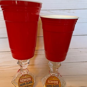Redneck Wine Glass! Hilarious Gag Gift Perfect for White Elephant Party ...