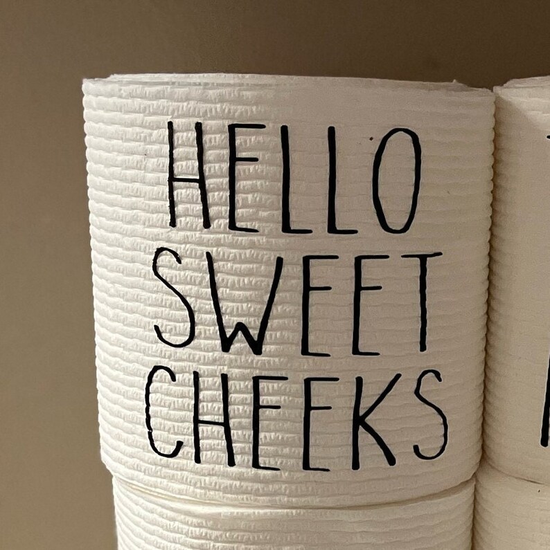 Rae Dunn Inspired Toilet Paper!! Perfect to Add to Your Collection ...