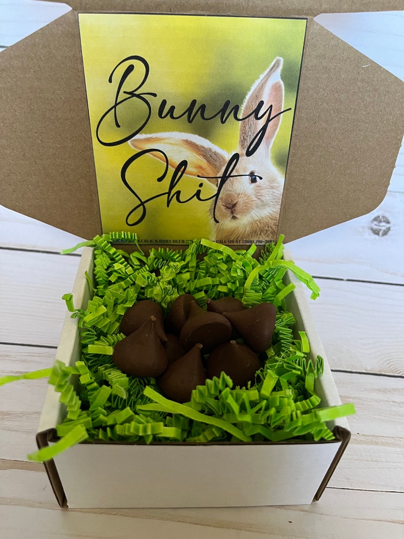 Bunny Shit! Easter Chocolate Poop! Can Be Sent Anonymously! Solid Milk ...