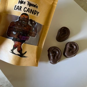 Solid Milk Chocolate Mike Tyson Ear Candy!! Delicious Hilarious Gag ...