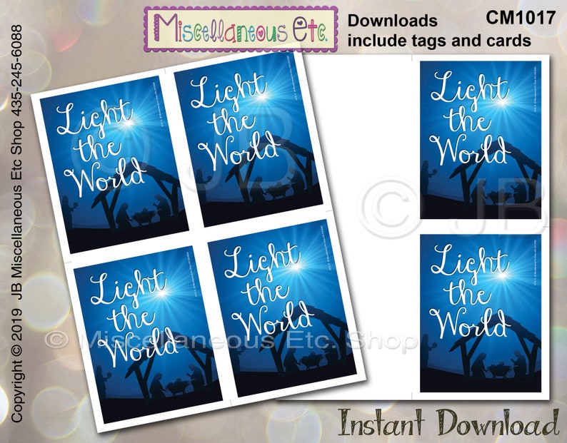 Light the World Instant Download / Flashlight / Lantern / Candle ...