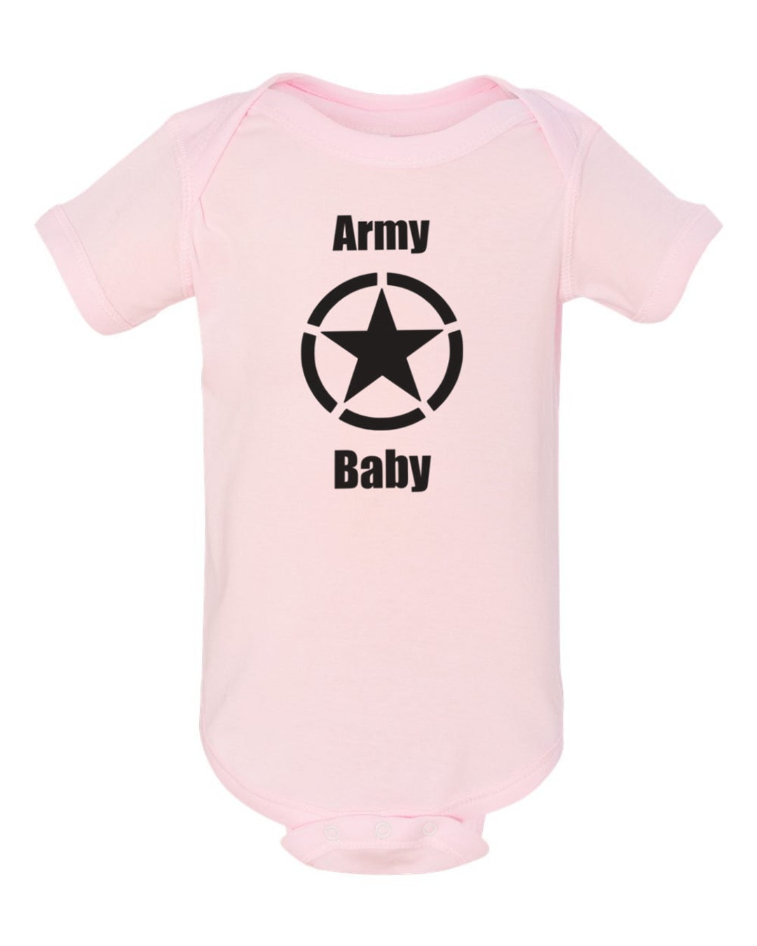 Military Army Baby Clothes Jumper Pink Bodysuit Romper Child Jumper PJ ...