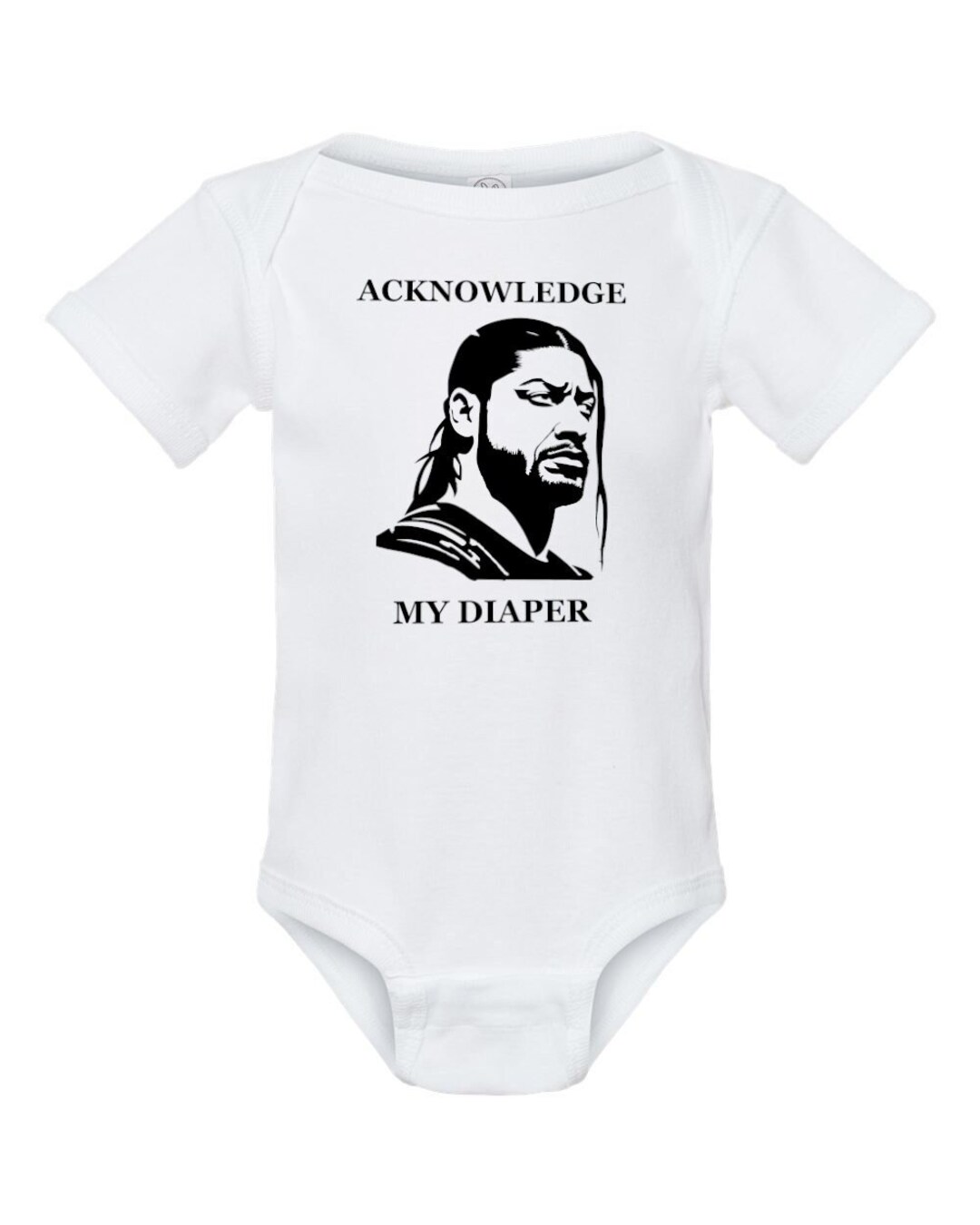 Roman the Tribal Chief Acknowledge the Diaper Wrestling Cotton Baby ...