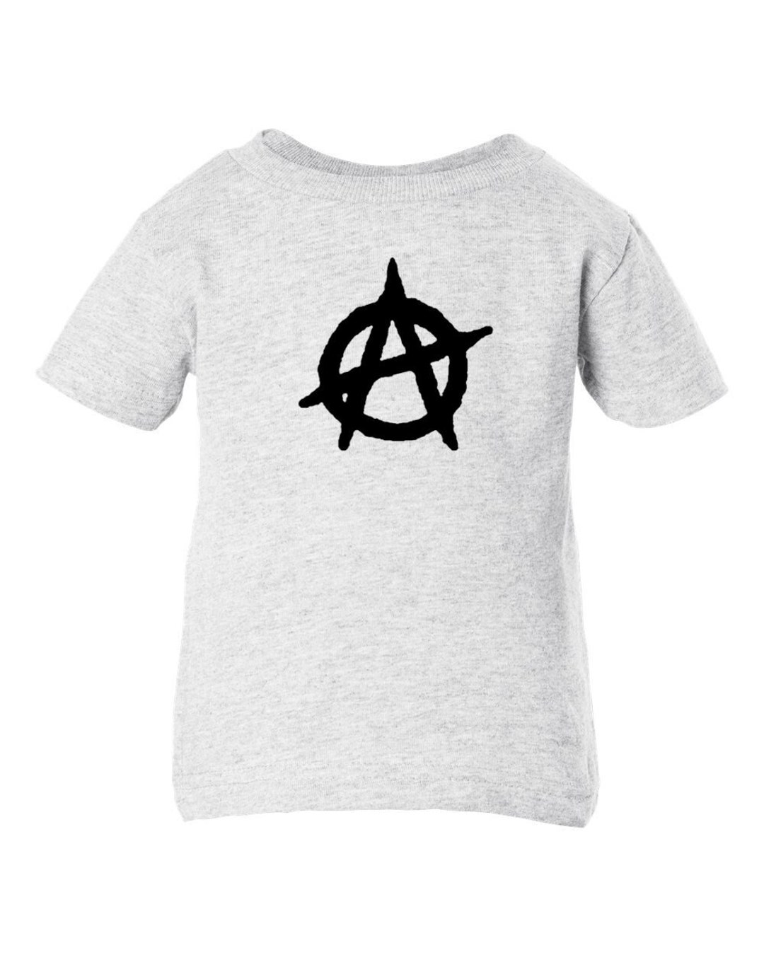 Anarchy Symbol Punk Baby Infant & Toddler Child T-shirt Ash Cotton - Etsy