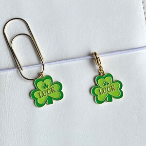 Good Luck - Planner Charm Bookmark, Key Chain, Phone Charm - Etsy